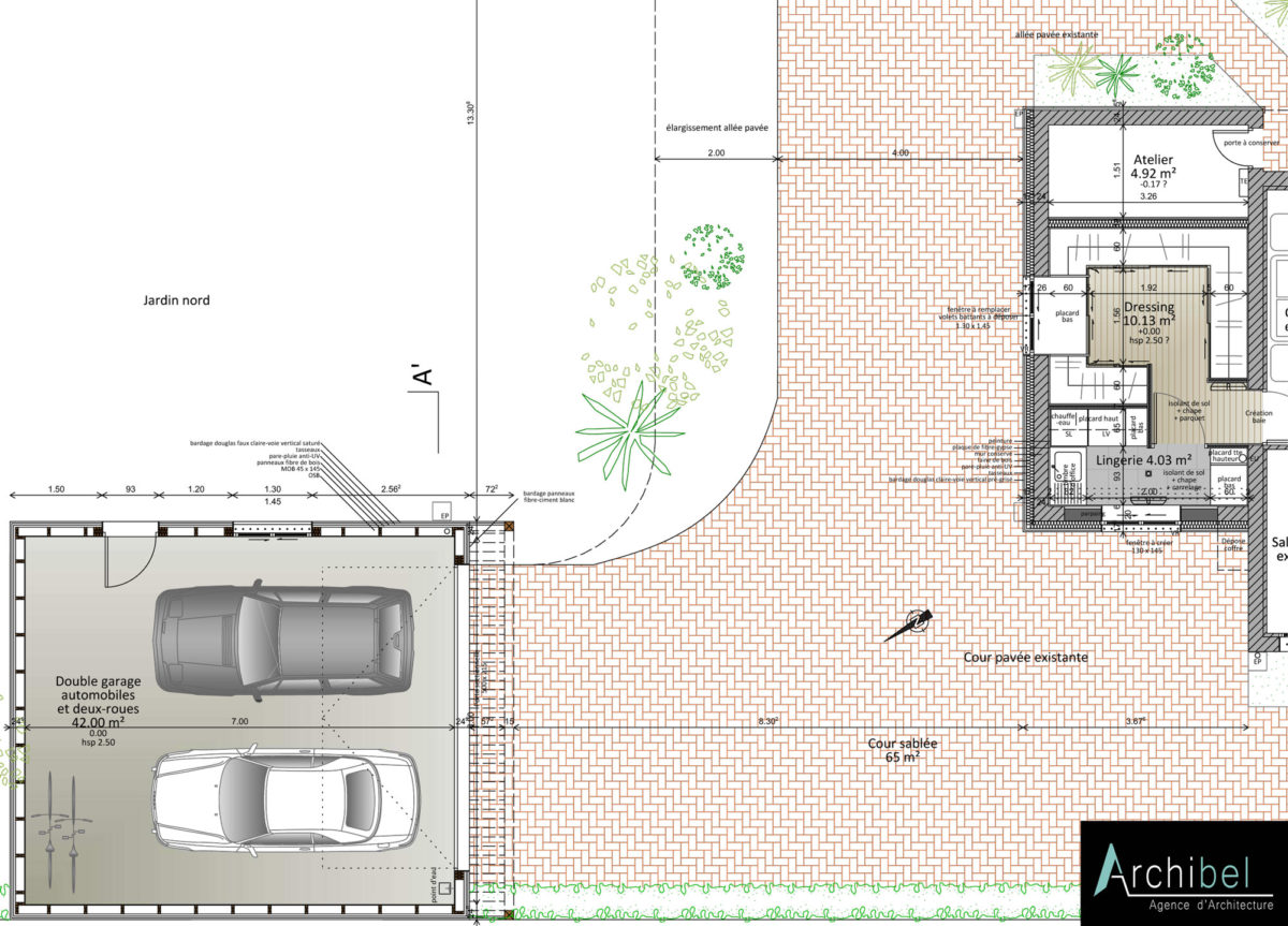 Construction d'un garage indépendant en bois et rénovation (45 - Loiret ...