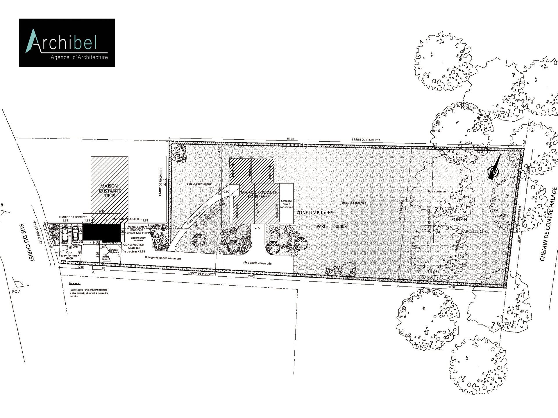 Extension pour un cabinet de psychologie (45200 – Amilly -Loiret ...