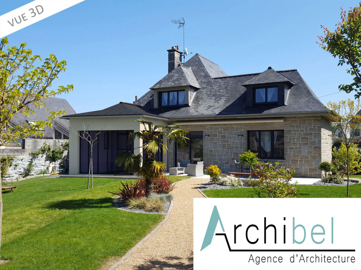 Extension d'une maison traditionnelle (35500 – VITRÉ) – Archibel